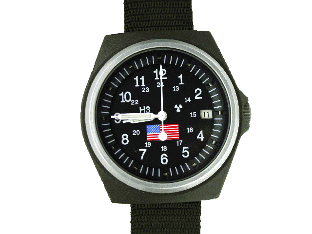 Stocker and Yale General Purpose Watch Model SANDY 590Flag